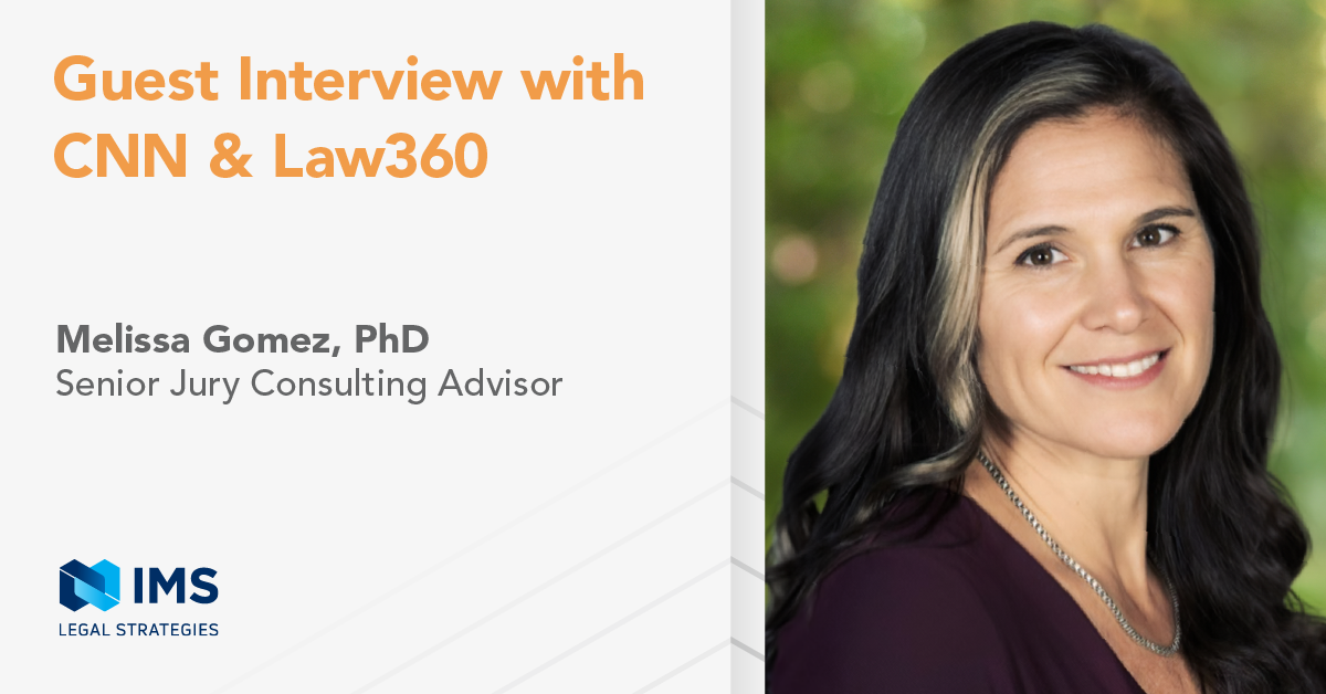 Melissa Gomez, PhD Engages with CNN & Law360 on Strategies for Trump ...